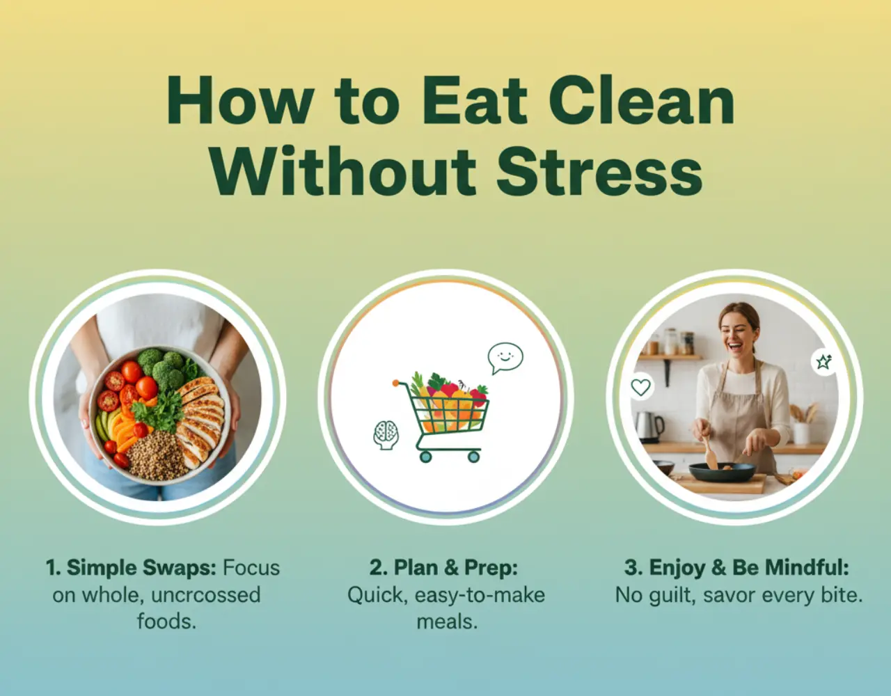 clean eating made easy How to Eat Clean Without Stress - Pure Spirit ...